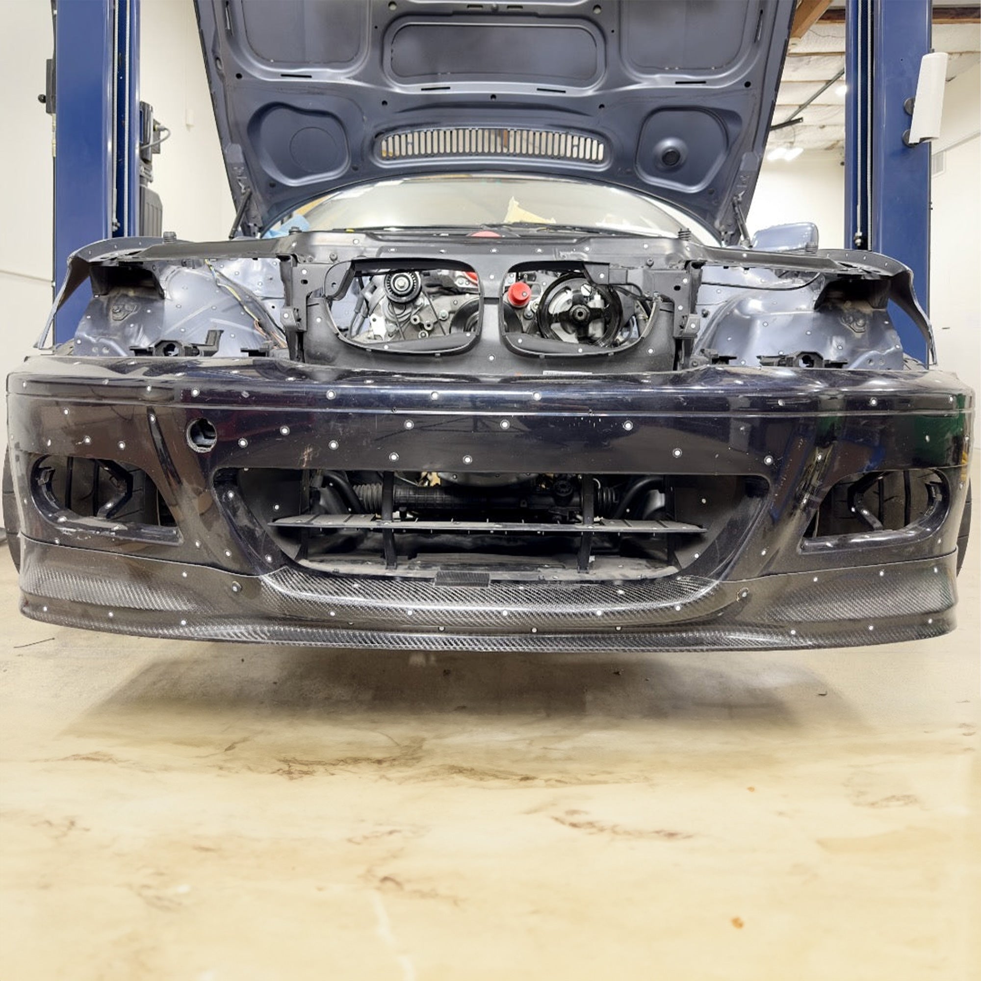 BluMak3D Non M to M Front Bumper Adapters for BMW E46
